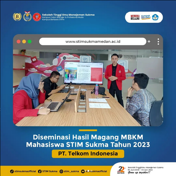 Diseminasi Laporan Magang MBKM Mahasiswa/i STIM Sukma 2023 di PT ...