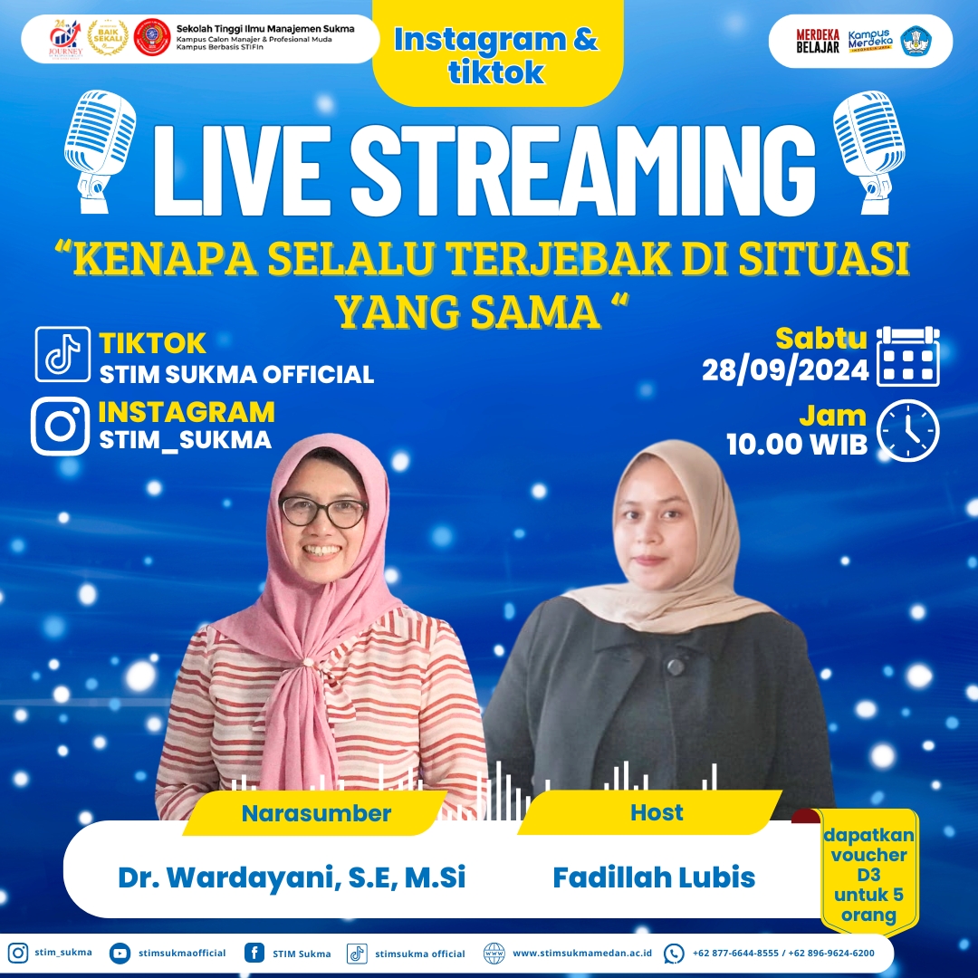 Kenapa Selalu Terjebak di Situasi yang Sama - Live Streaming STIM Sukma ...