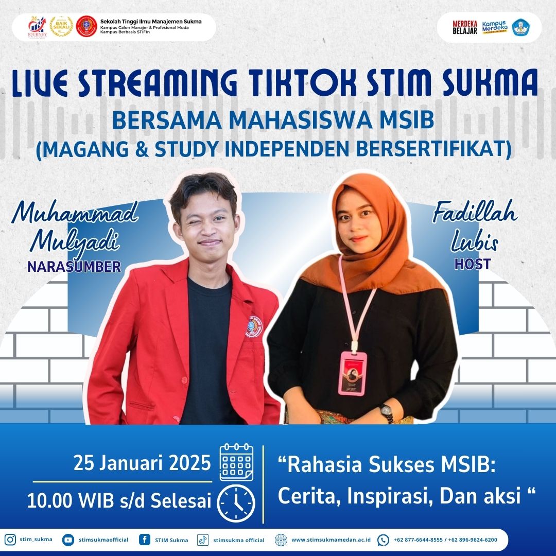 Live Streaming TikTok STIM Sukma - Rahasia Sukses MSIB: Cerita ...